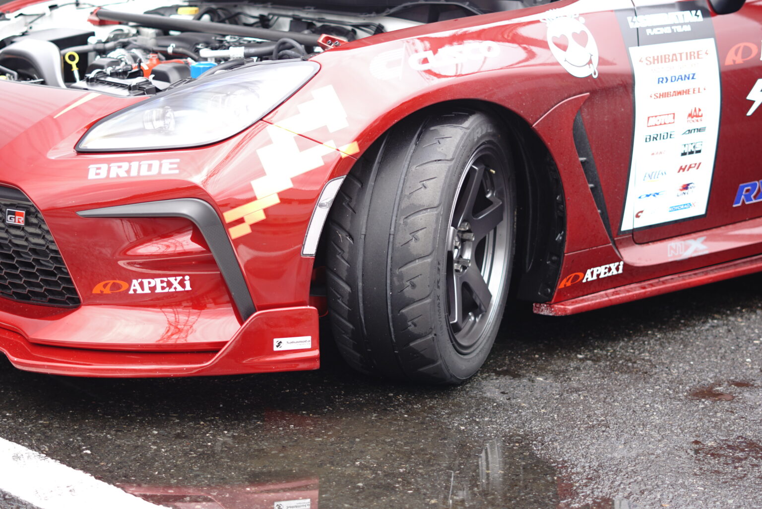 雨路面の日光サーキット、シバタイヤR31 280Rで走ってきました | サカモトエンジニアリング