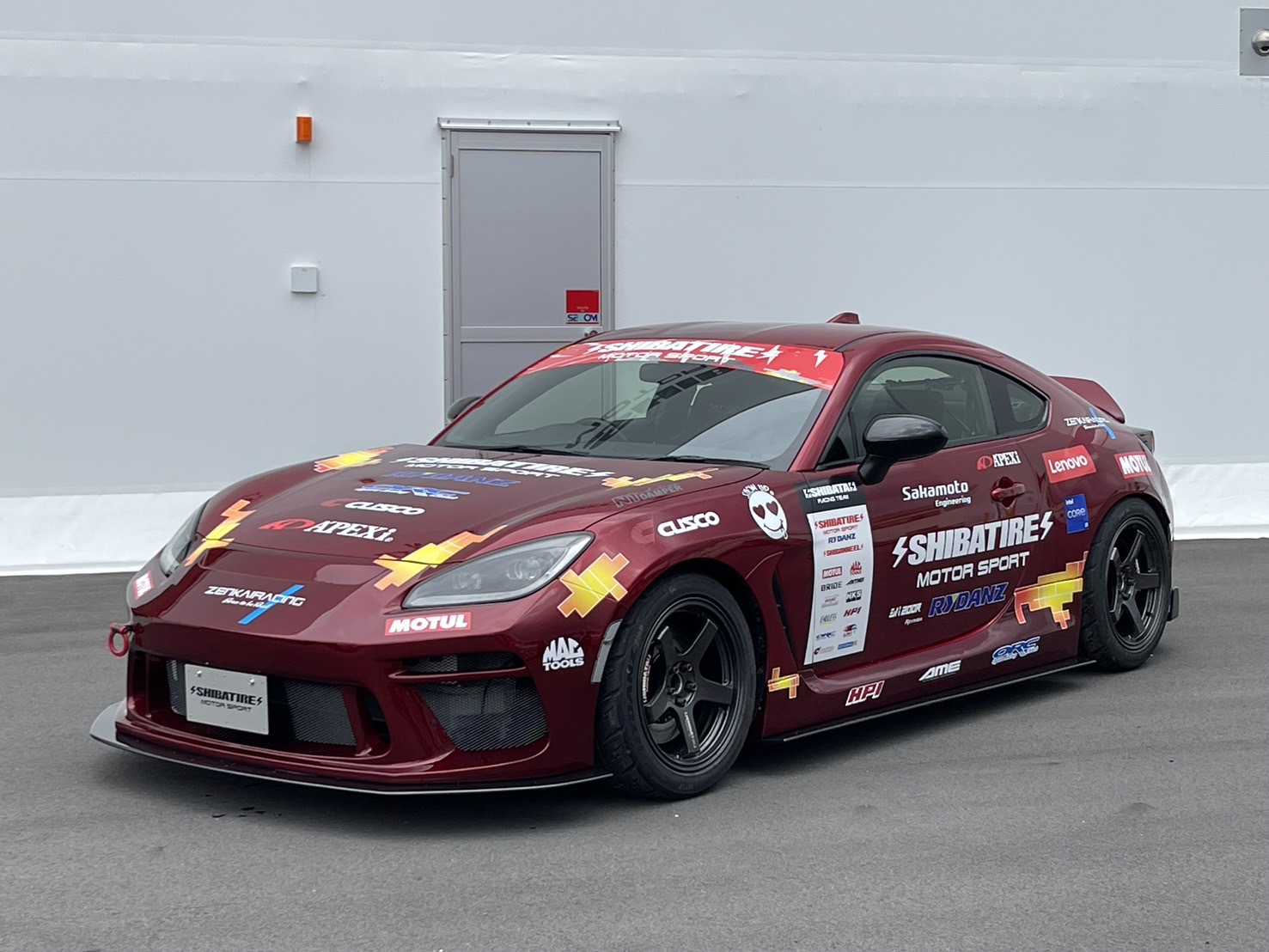 新エアロとなったシバGR86！FUJI 86/BRZ STYLE 2024にて展示してきました | サカモトエンジニアリング